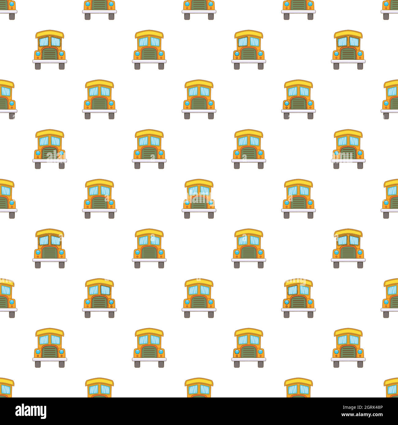 Bus school cartoon hi-res stock photography and images - Alamy