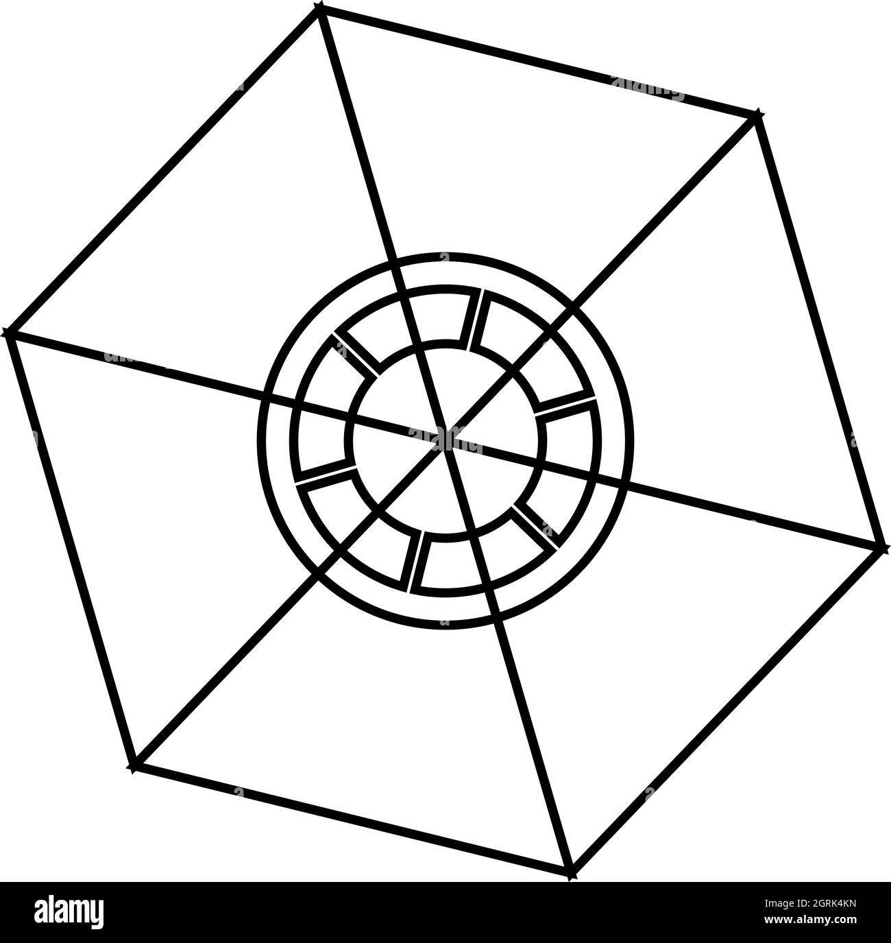 Chart Statistics Icon Outline Style Stock Vector Image And Art Alamy