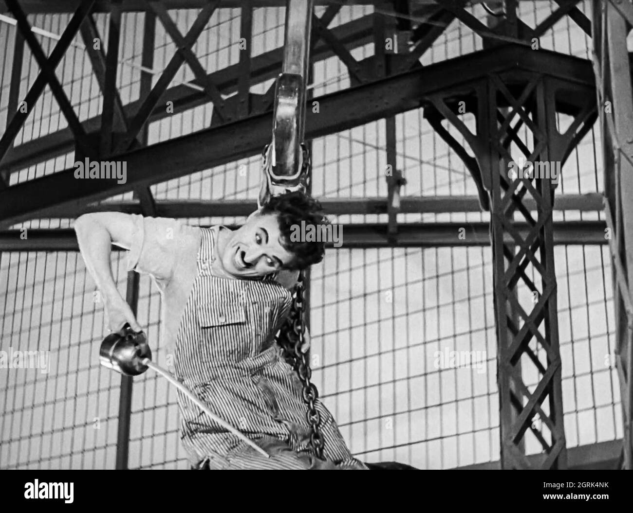 USA. Charles Chaplin in a scene from the (C)United Artists film: Modern ...