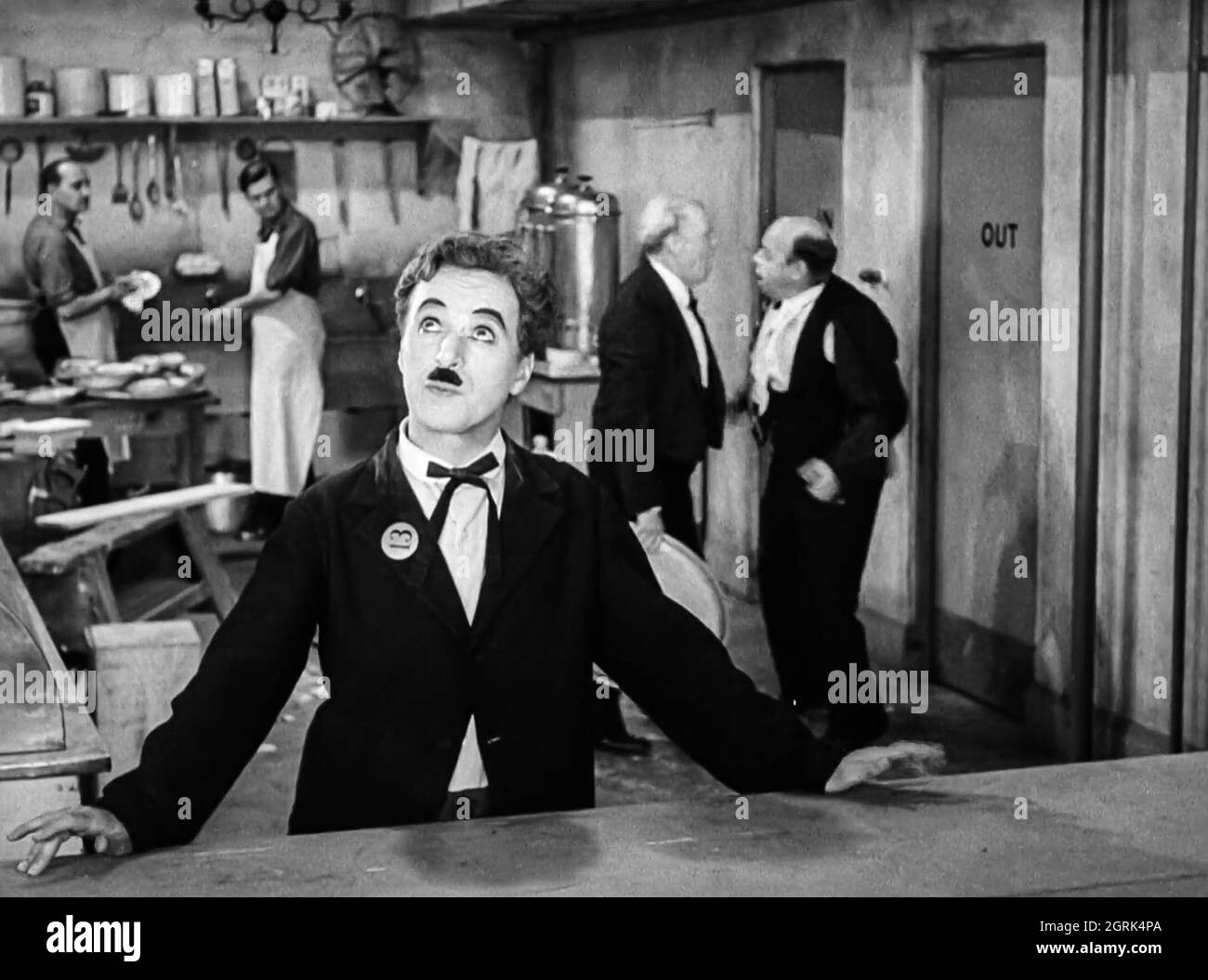 USA. Charles Chaplin in a scene from the (C)United Artists film: Modern ...