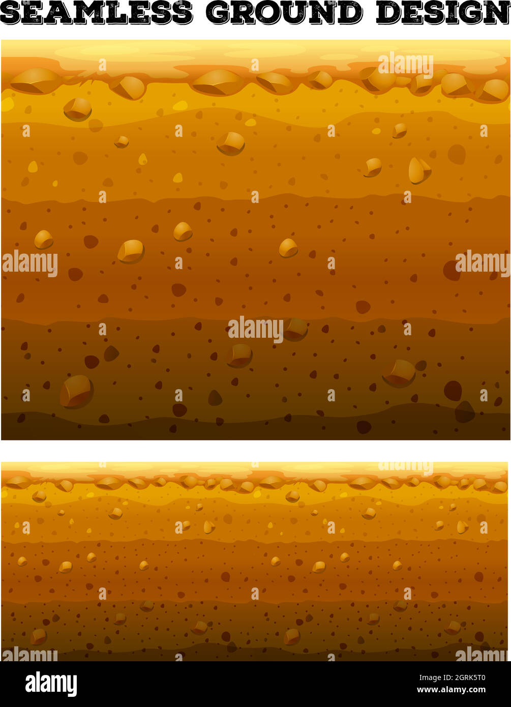 Seamless underground scene design Stock Vector Image & Art - Alamy