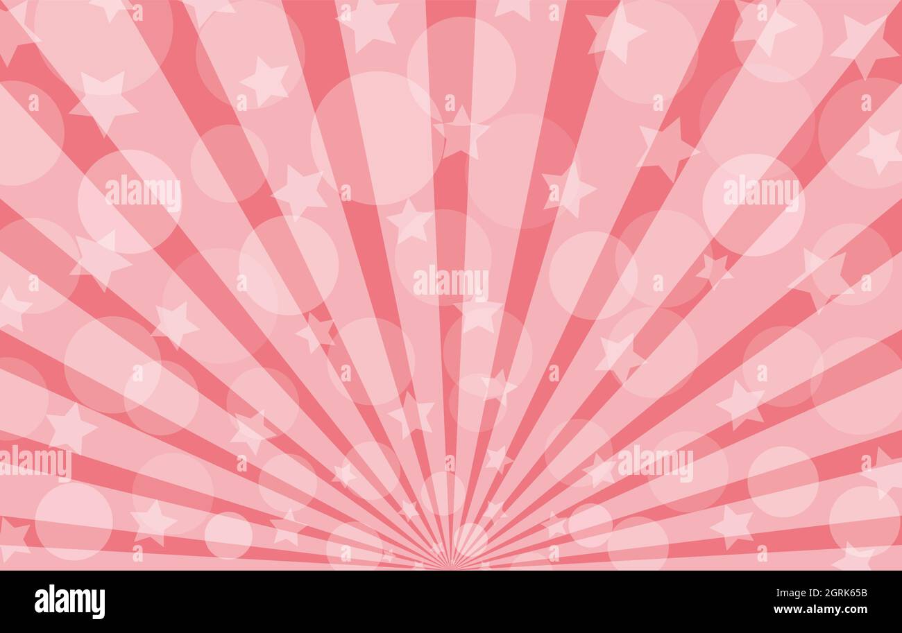 Pink red radiant festive bokeh stars rays christmas background banner ...