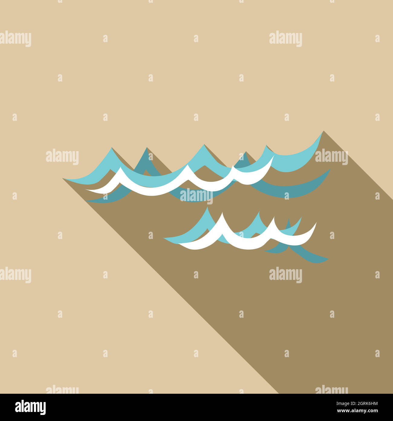 Blue sea water calm Stock Vector Images - Alamy