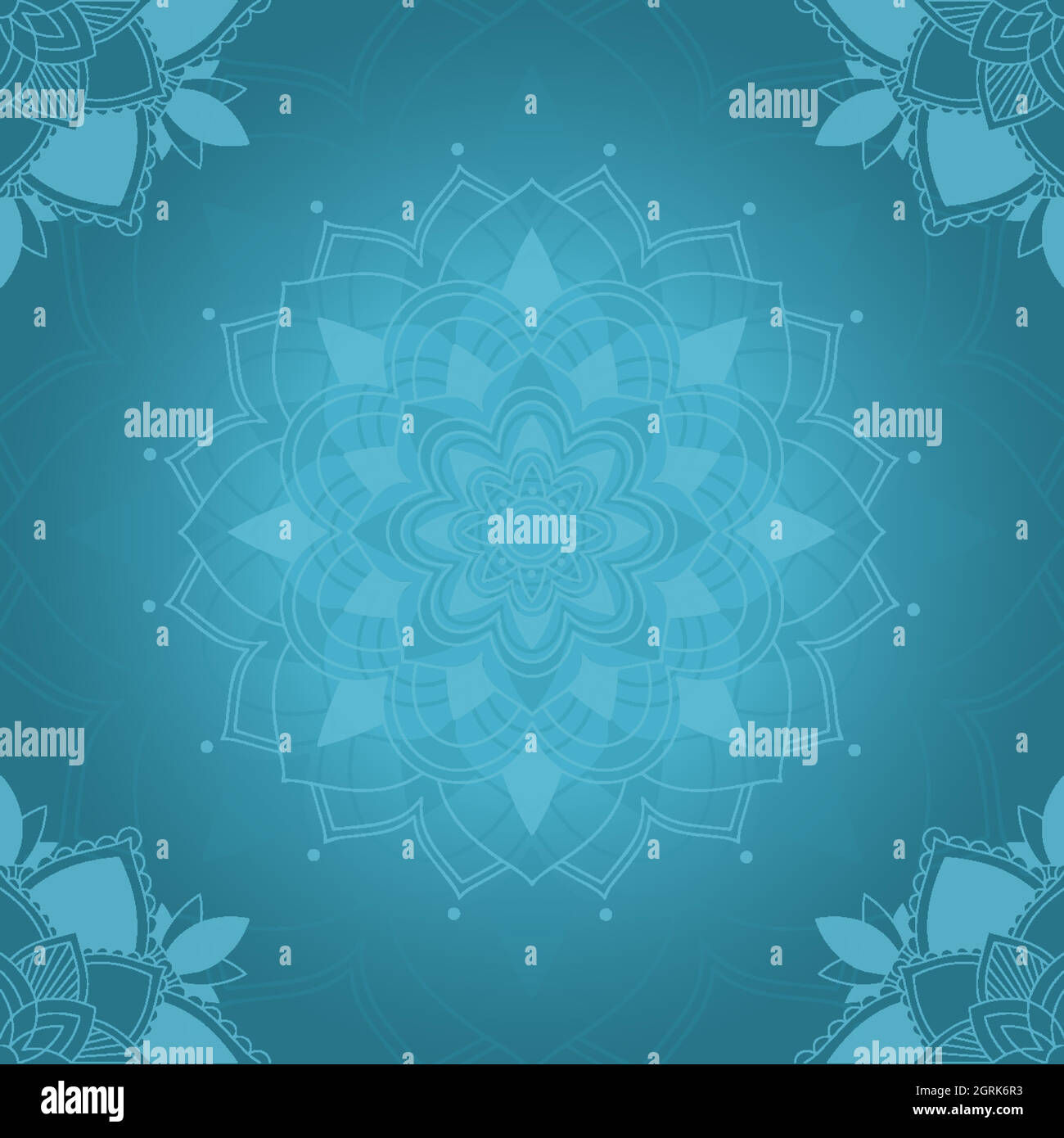 Flower mandala clipart Stock Vector Images - Alamy