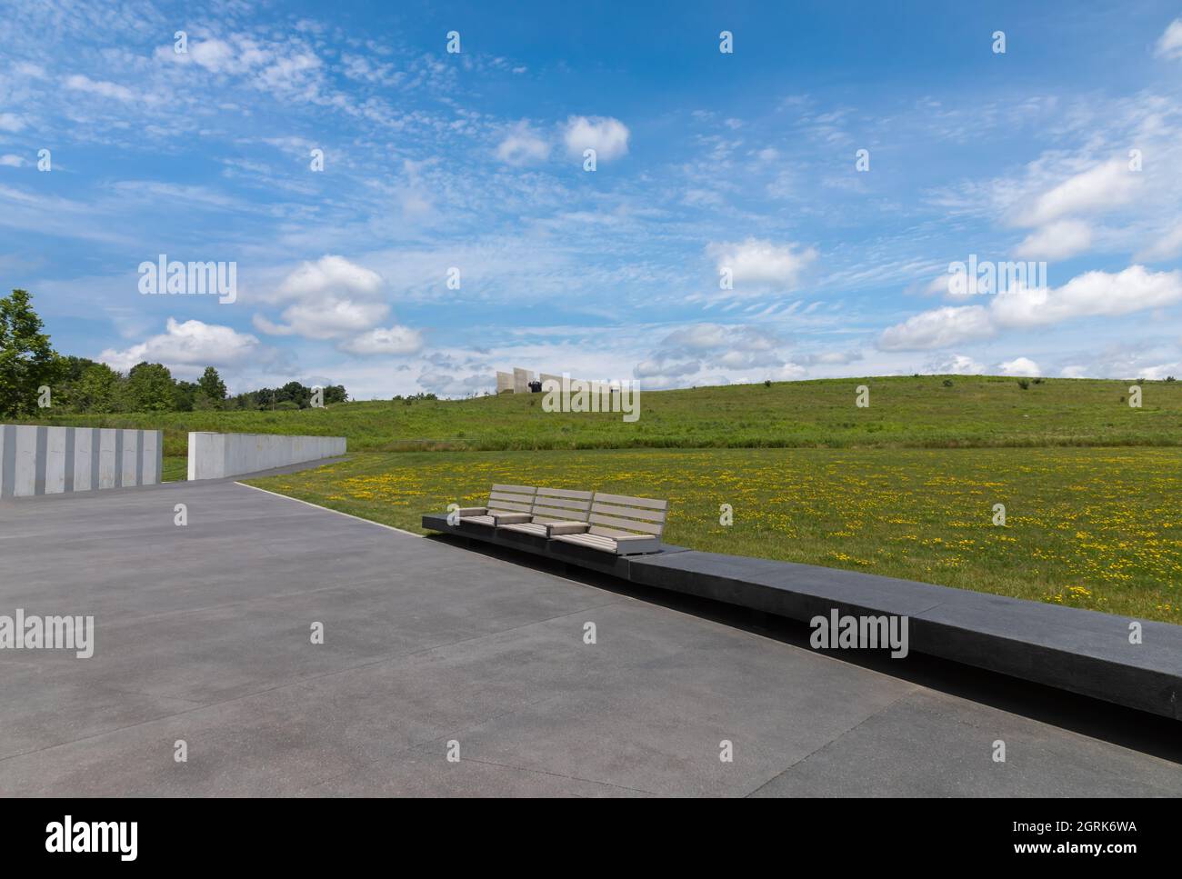 SHANKSVILLE PENNSYLVANIA, UNITED STATES - Jul 10, 2021: The Flight 93 ...