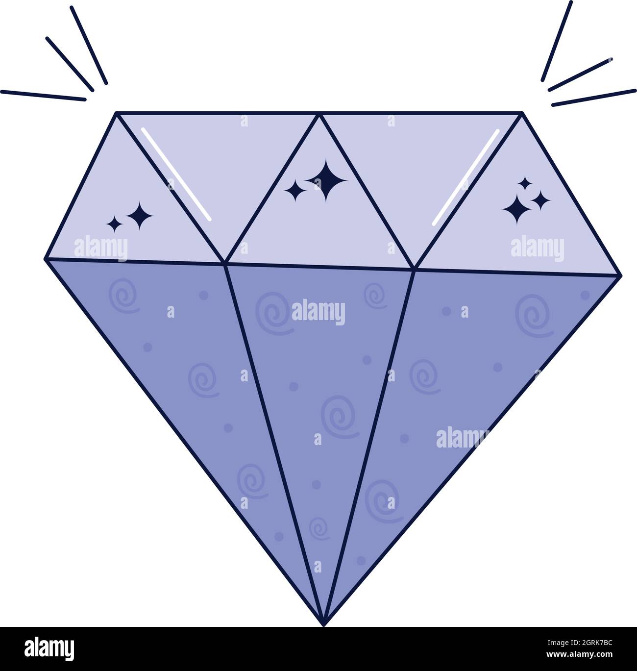 purple diamond design Stock Vector Image & Art - Alamy