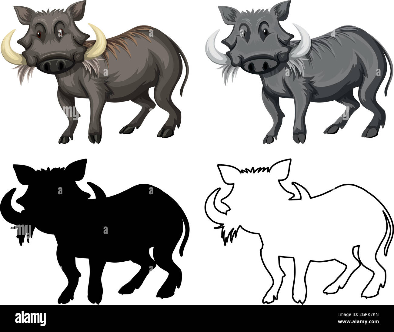 Warthog art hi-res stock photography and images - Alamy