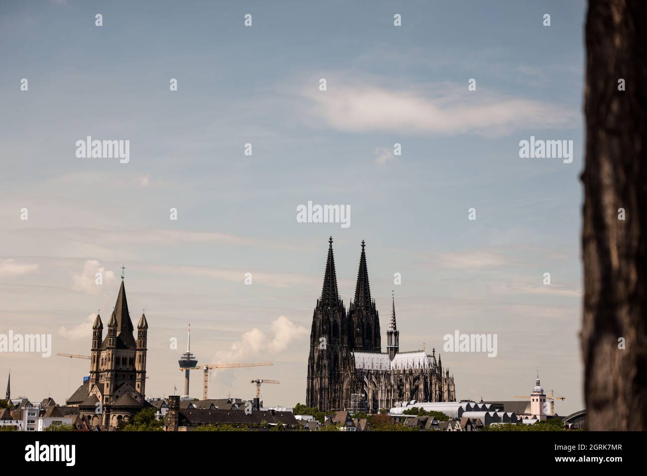 Beautiful view of the Cologne Cathedral in Germany Stock Photo - Alamy