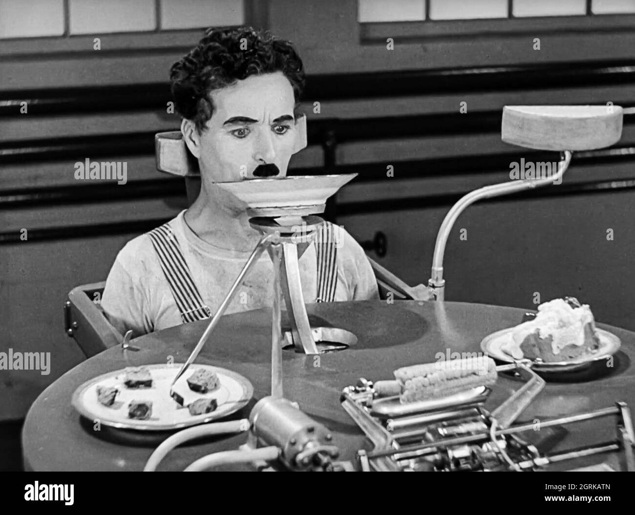 USA. Charles Chaplin in a scene from the (C)United Artists film: Modern ...