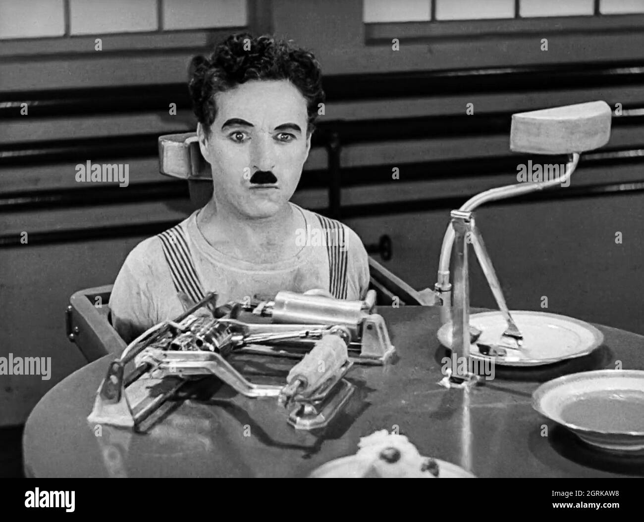 USA. Charles Chaplin in a scene from the (C)United Artists film: Modern ...