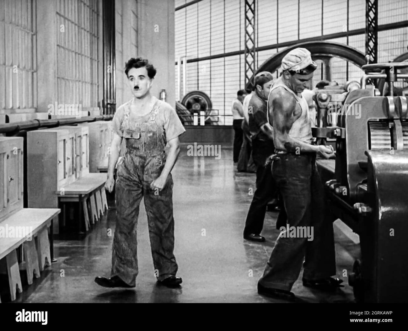 USA. Charles Chaplin in a scene from the (C)United Artists film: Modern ...