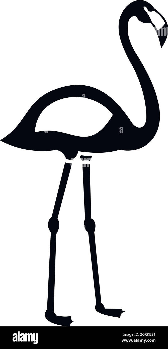 Flamingo icon Stock Vector Images - Alamy