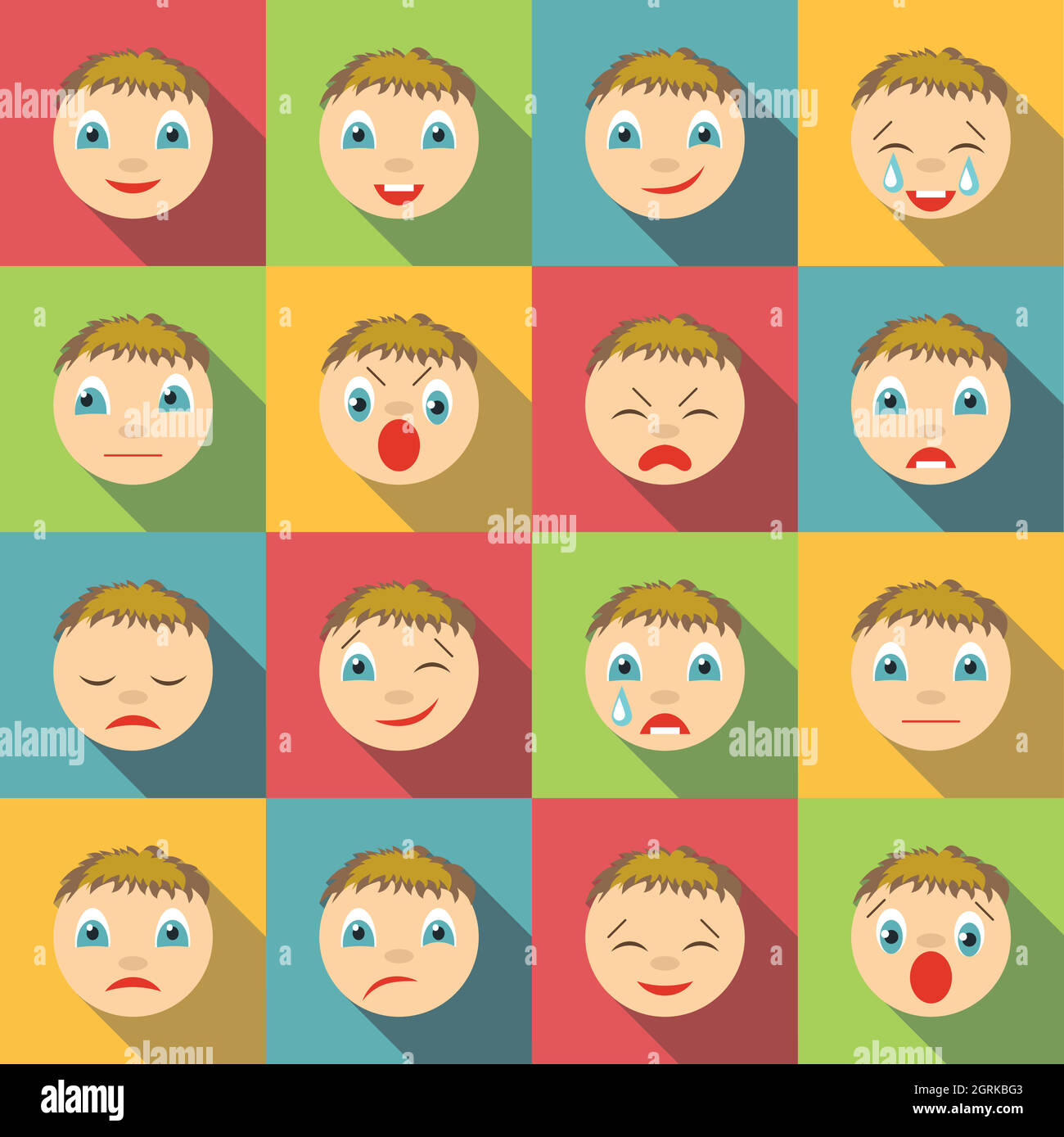 Funny smiles Stock Vector Images - Alamy