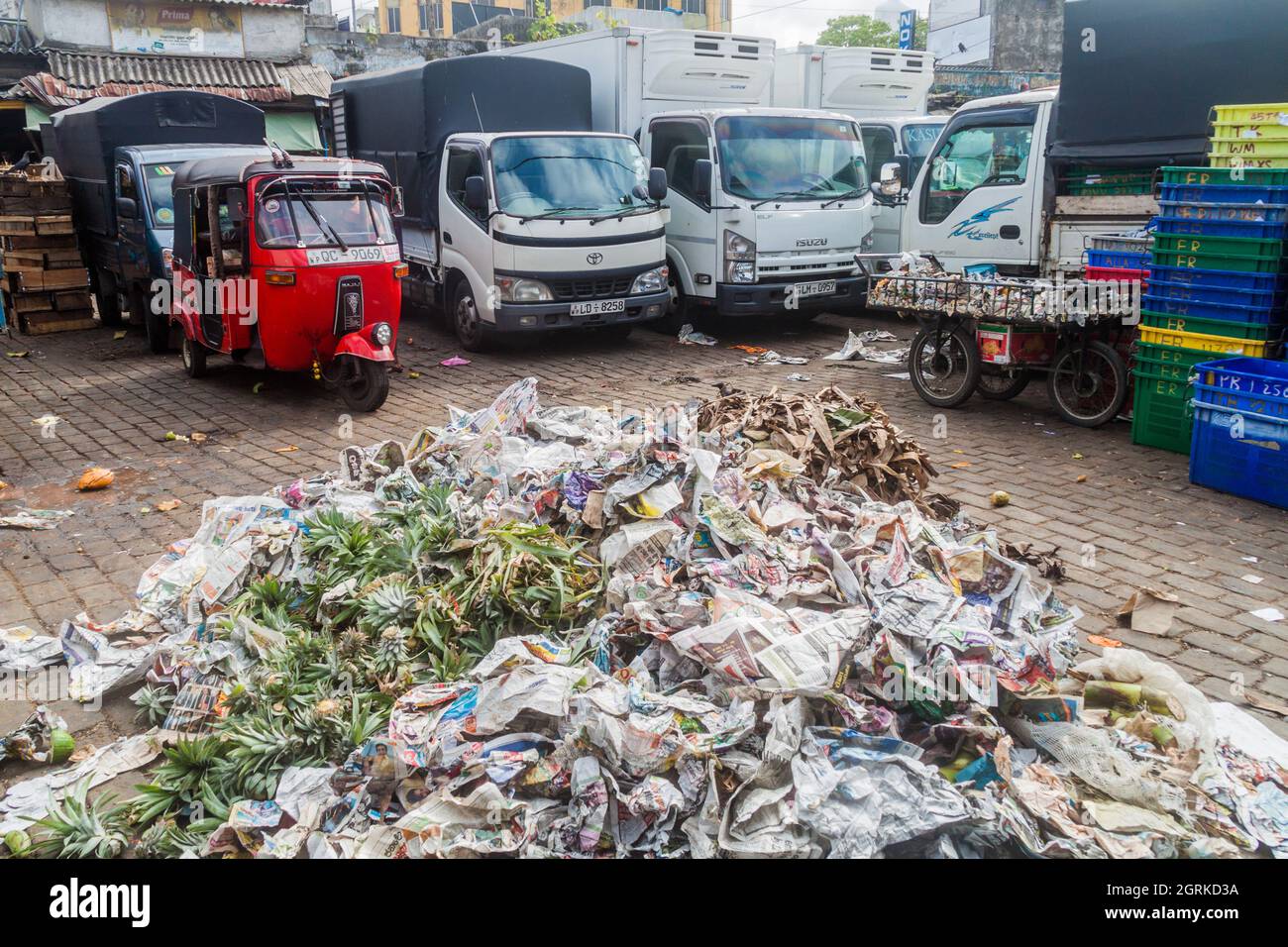 Disposal garbage trucks hi-res stock photography and images - Alamy