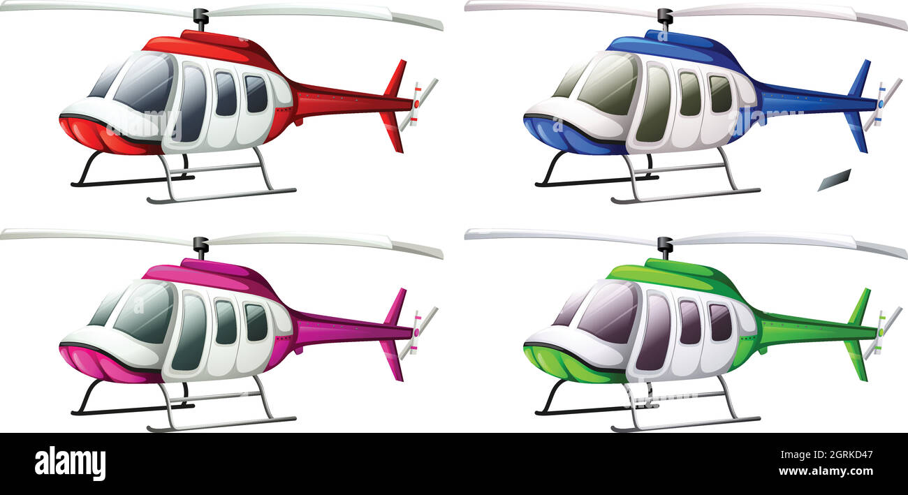Tandem rotor helicopters Stock Vector Images - Alamy
