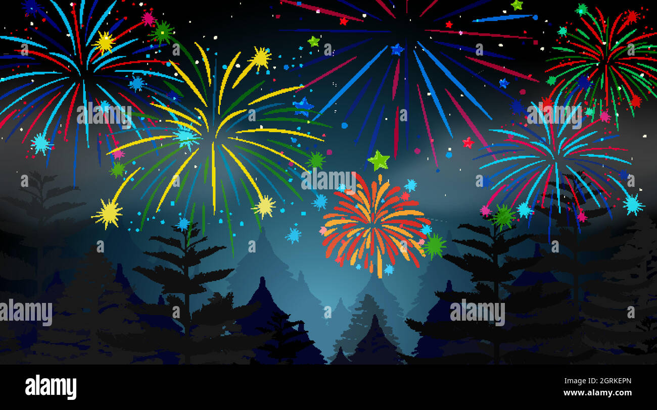 Outdoor celebration Stock Vector Images - Alamy