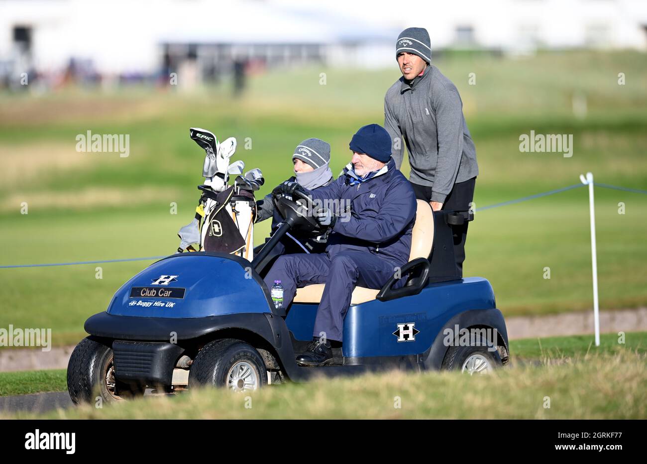 Spain's Javier Ballesteros during day two of the Alfred Dunhill Links ...