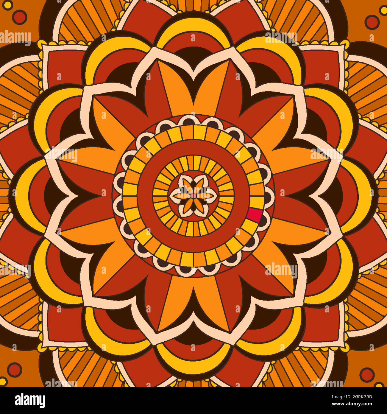 Background template with mandala pattern design Stock Vector Image ...