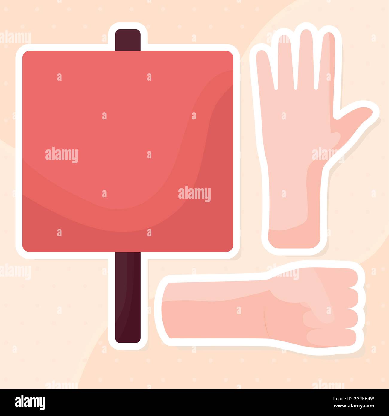 set protest icons Stock Vector Image & Art - Alamy