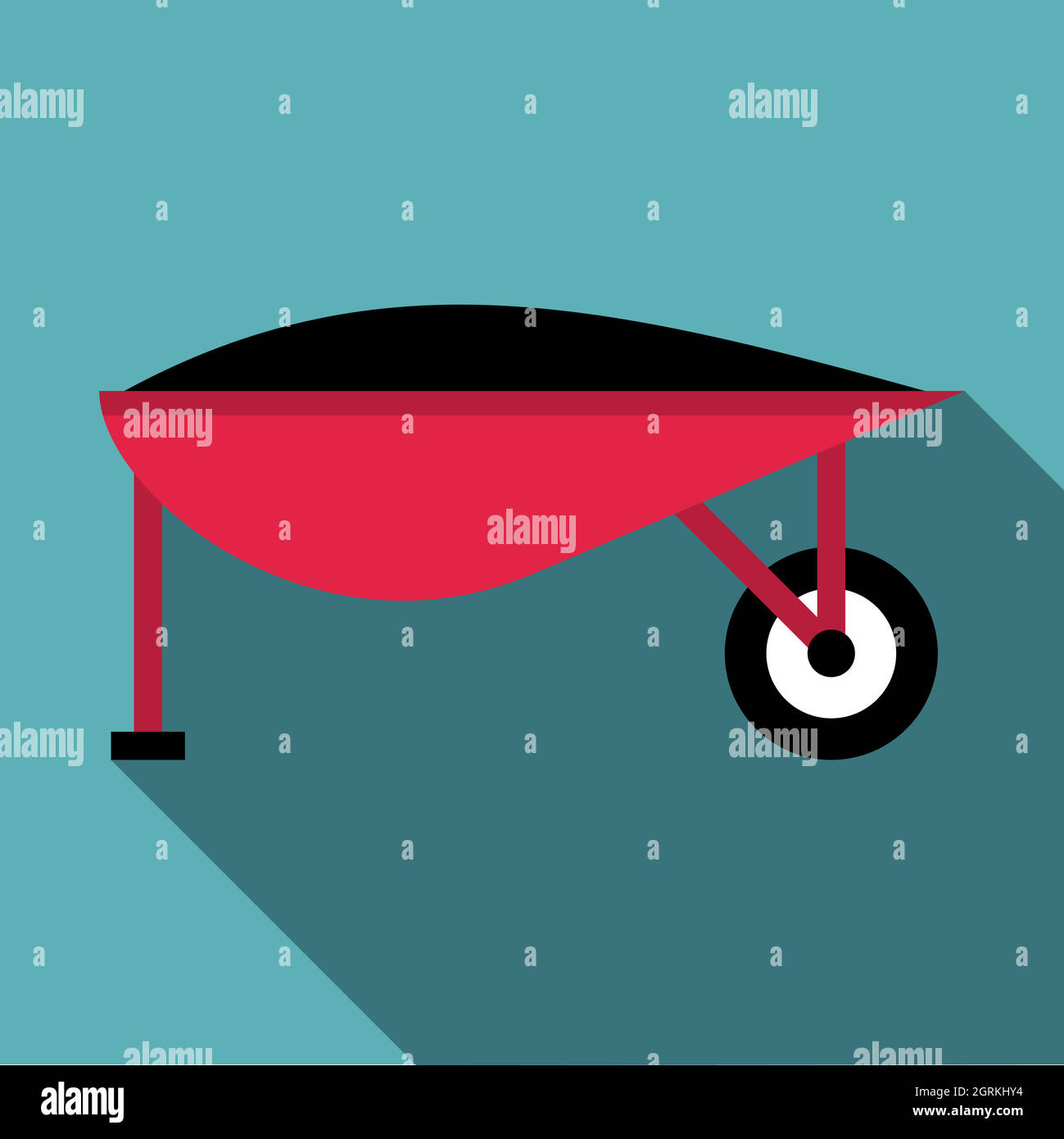 Garden trolley Stock Vector Images - Alamy