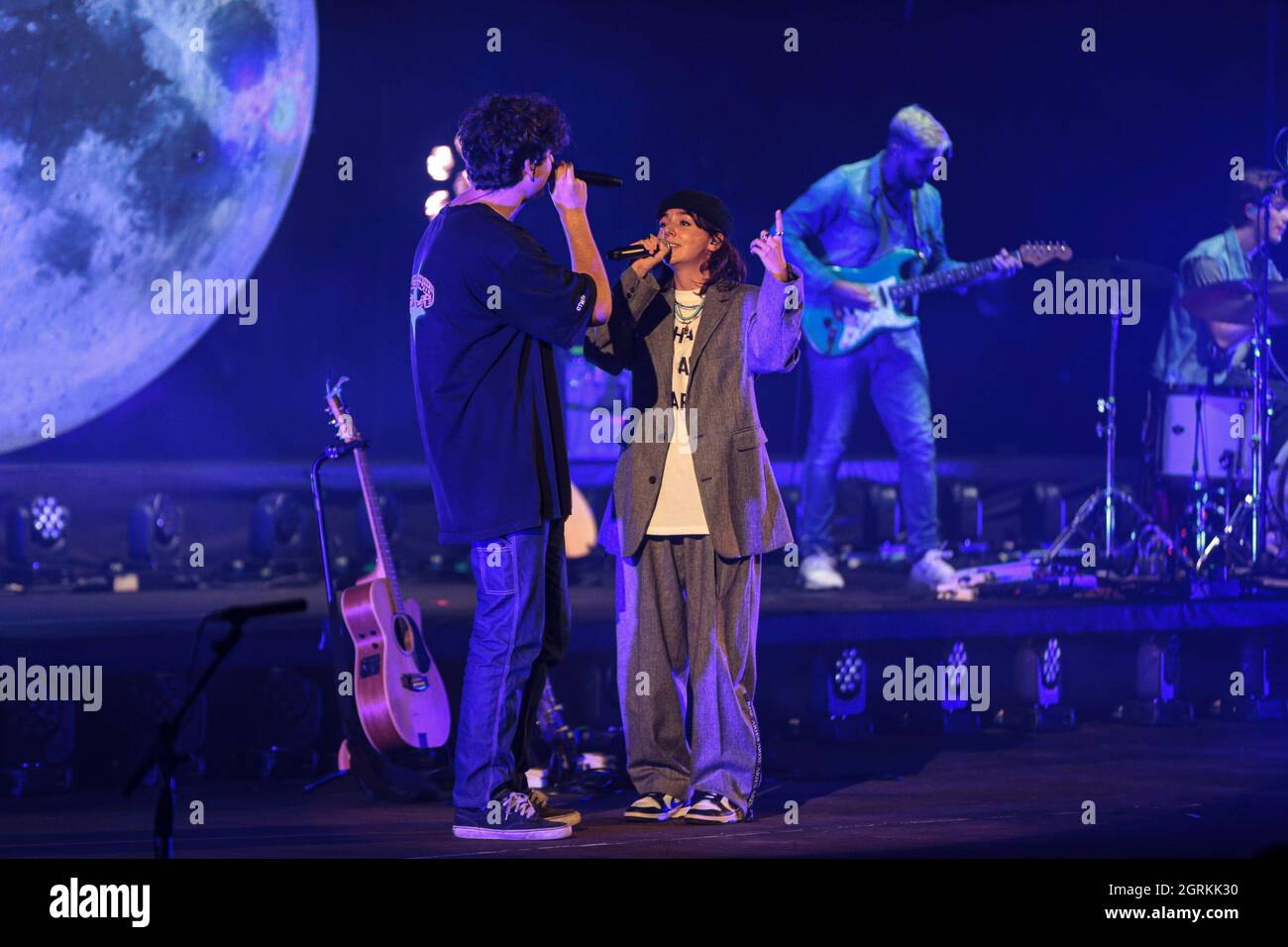 (9/27/2021) Arianna Del Ghiaccio aka Ariete, Italian singer-songwriter ...