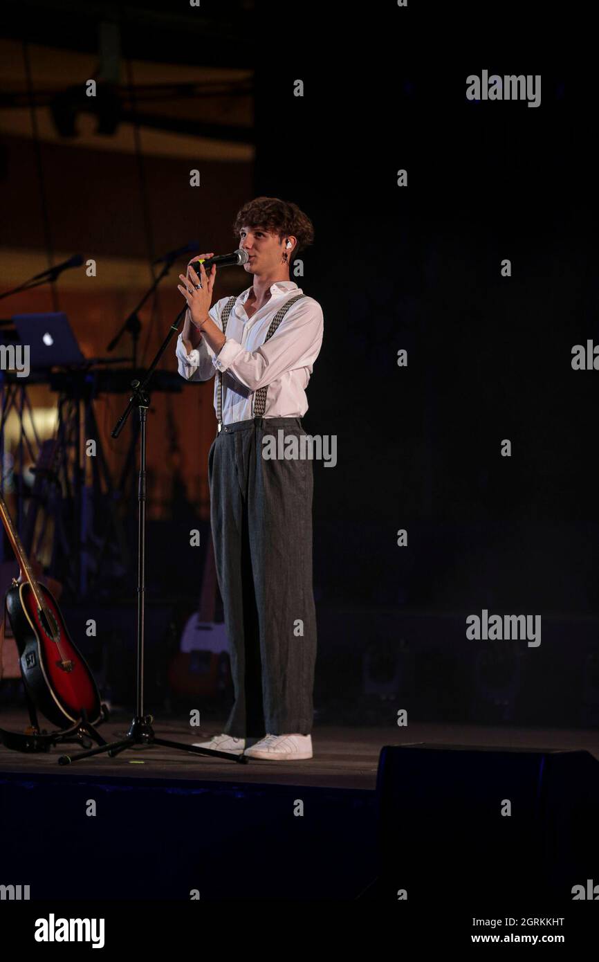 (9/27/2021) Arianna Del Ghiaccio aka Ariete, Italian singer-songwriter ...