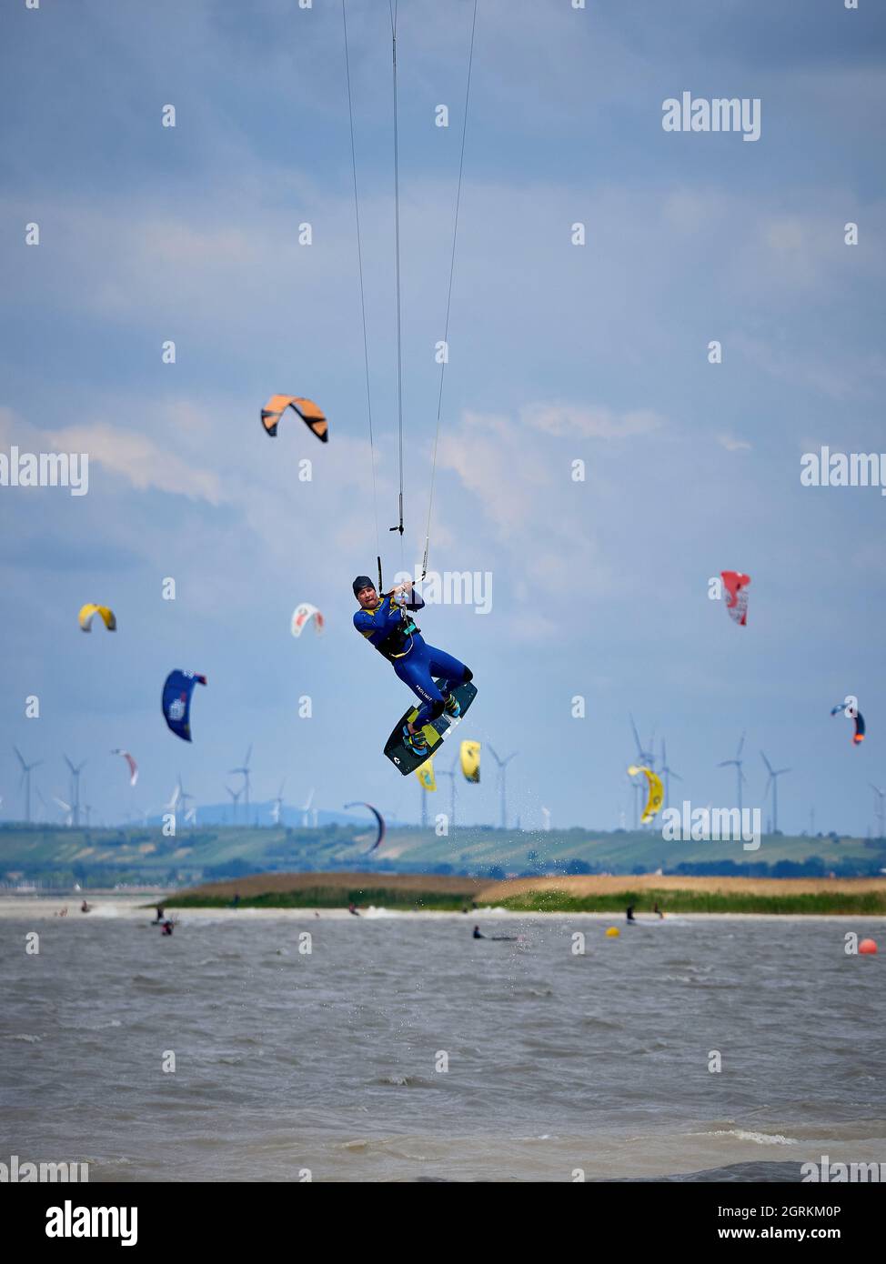 windsurfing fun sports Stock Photo - Alamy