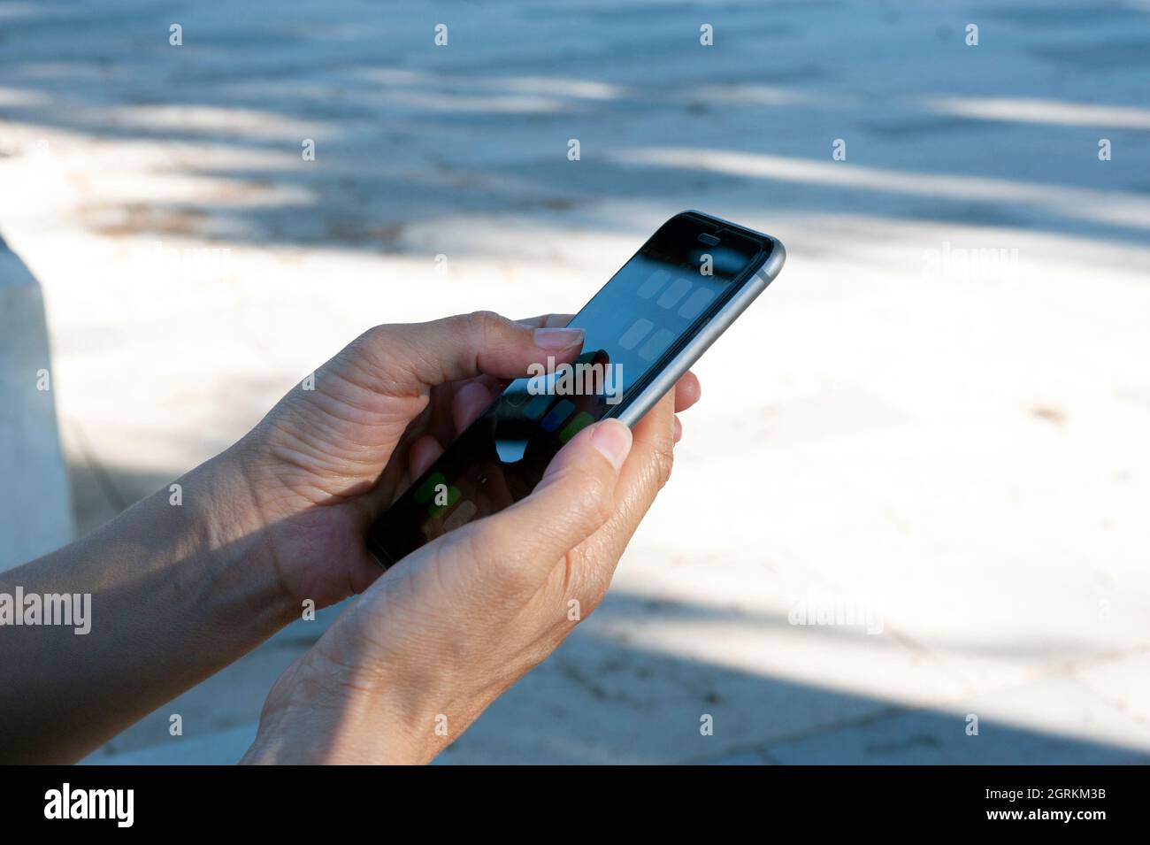 Finger pushing screen hi-res stock photography and images - Alamy