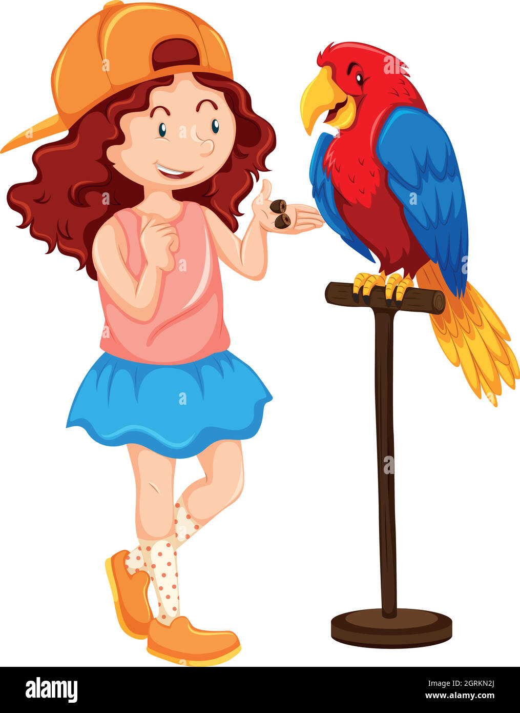 Feeding its Stock Vector Images - Alamy