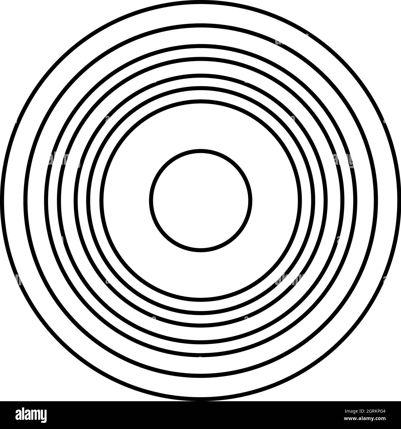 Round schedule icon, outline style Stock Vector Image & Art - Alamy