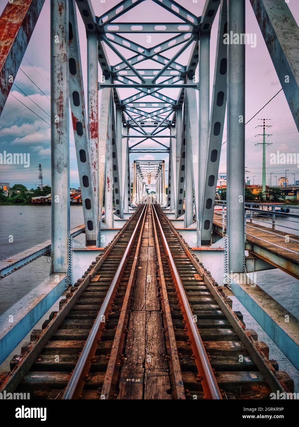 Binh Loi Bridge Stock Photo - Alamy