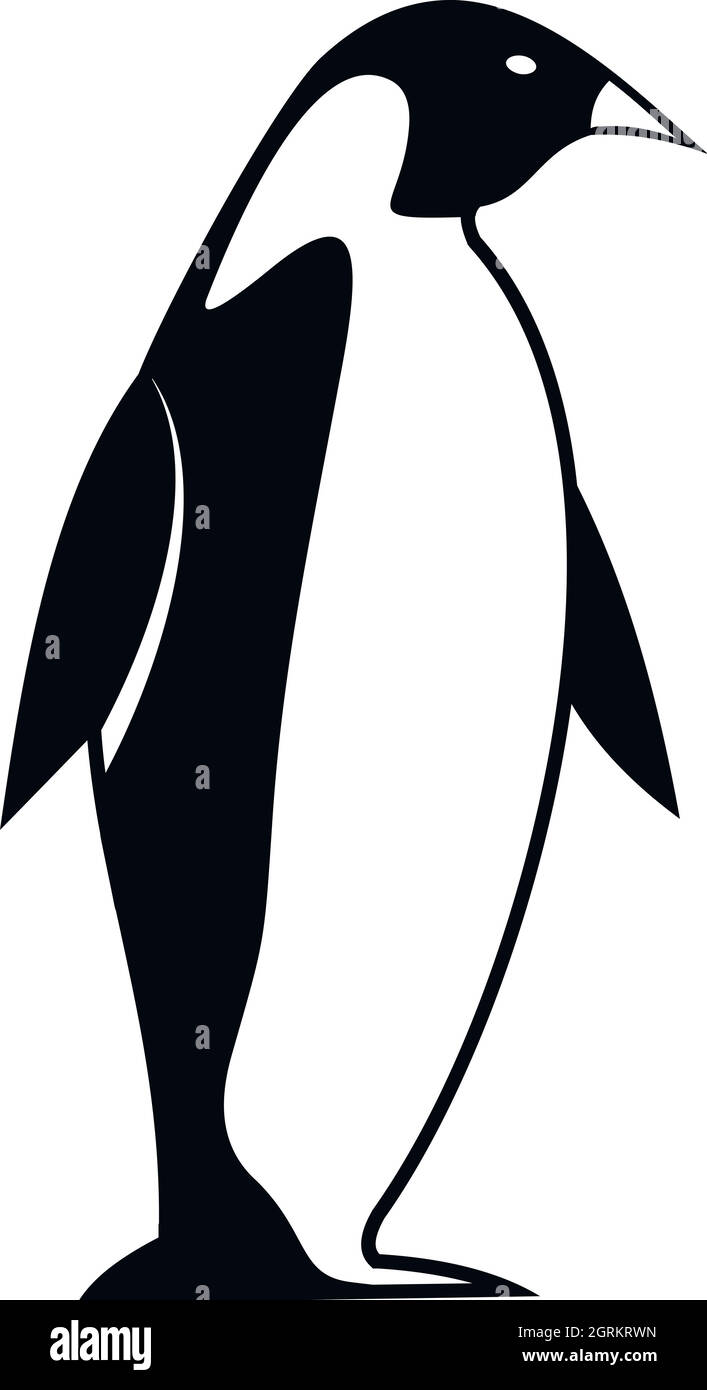 Penguin head Stock Vector Images - Alamy