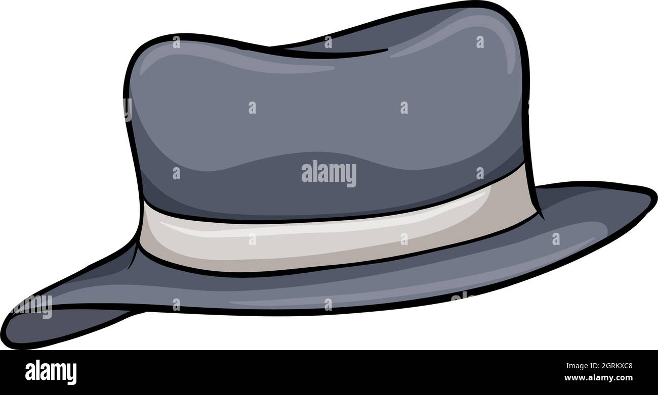 A gray hat Stock Vector Image & Art - Alamy