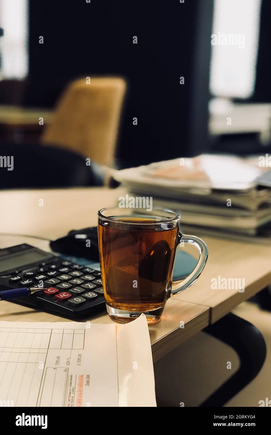 A Day At The Workoffice Stock Photo - Alamy