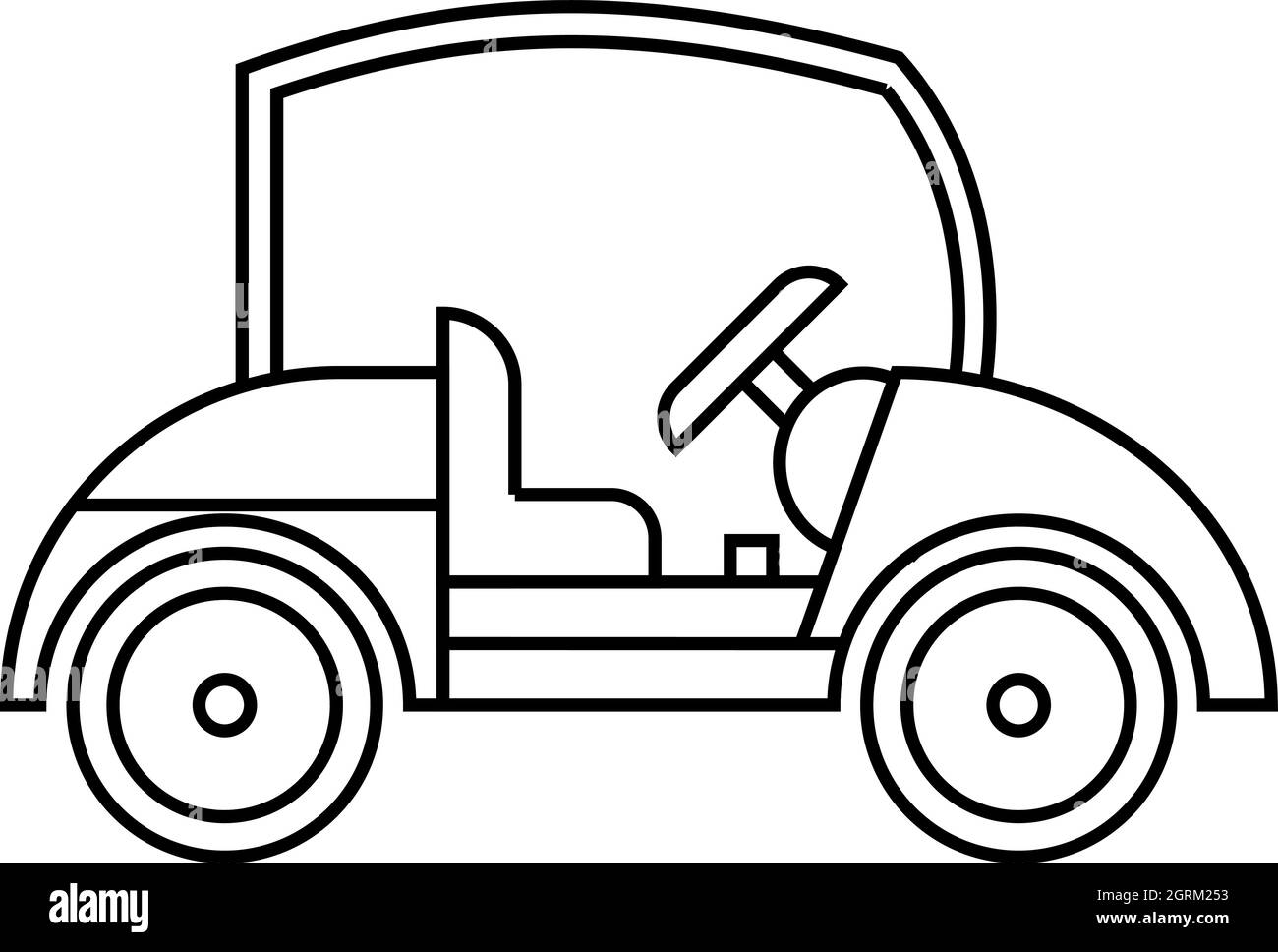 Hybrid fuel icon outline Stock Vector Images - Alamy