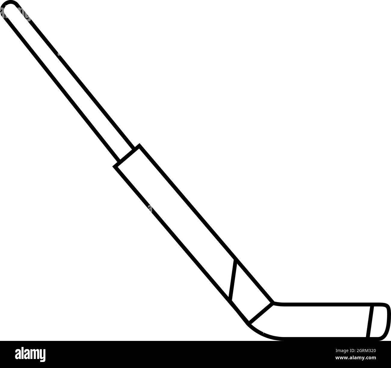 Hockey stick icon, outline style Stock Vector Image & Art - Alamy