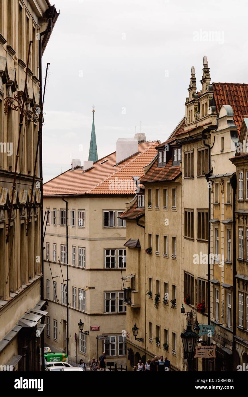 Prague mala strana apartment building hi-res stock photography and ...