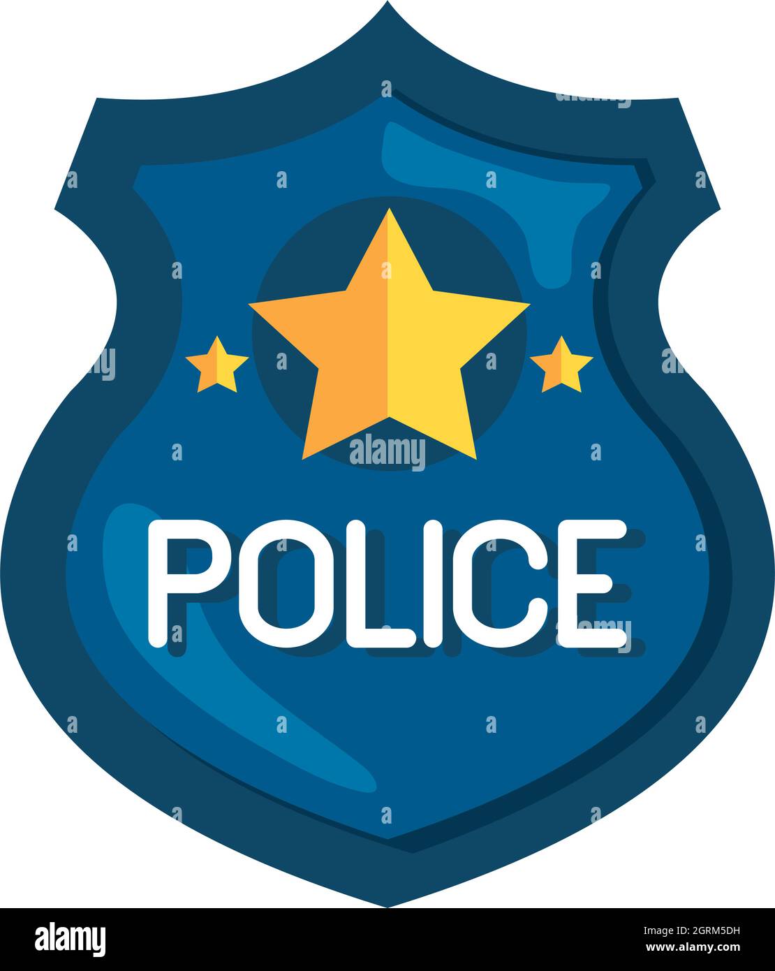 Police Emblem Cut Out Stock Images & Pictures - Alamy