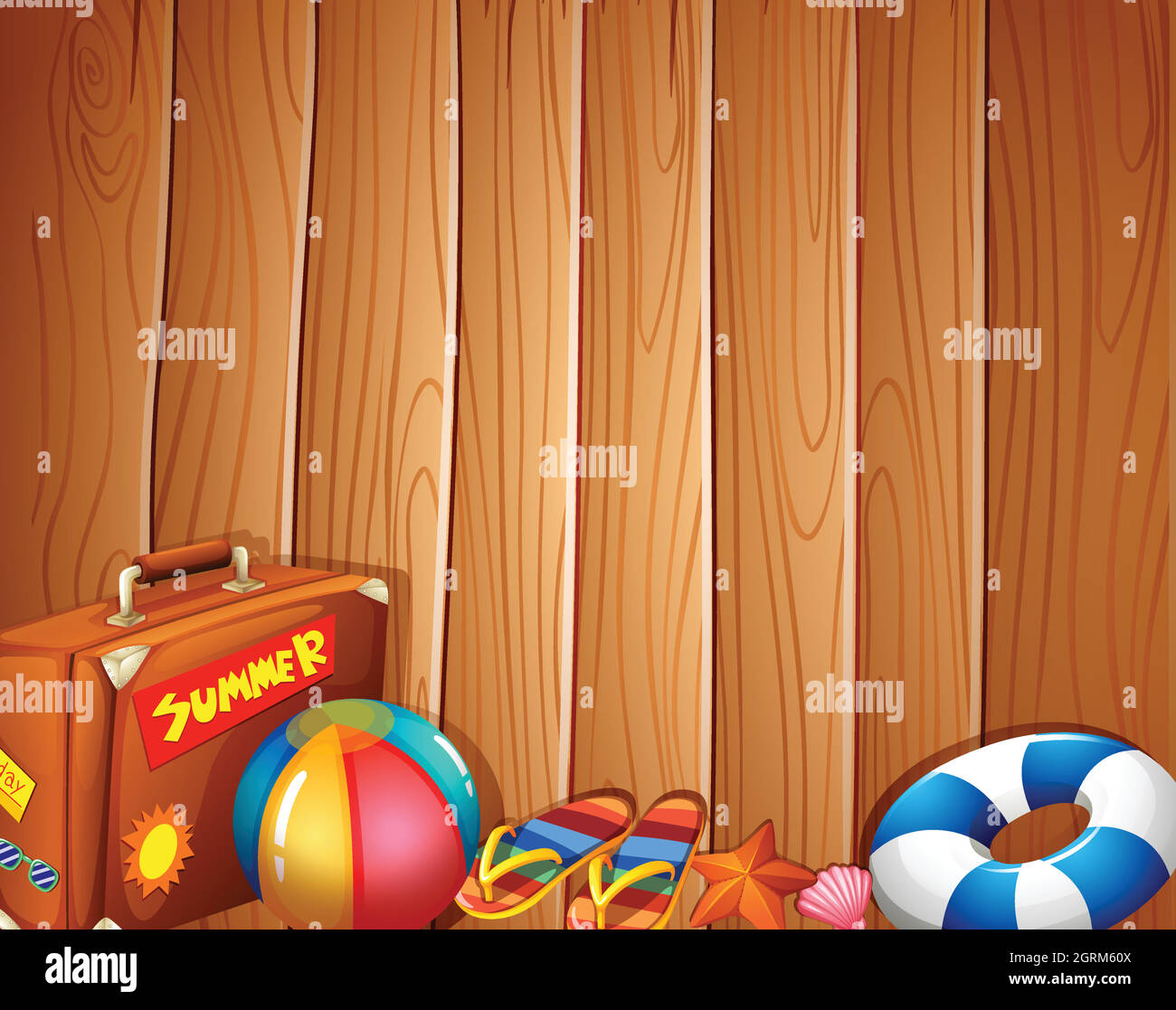 Summer container hot Stock Vector Images - Alamy