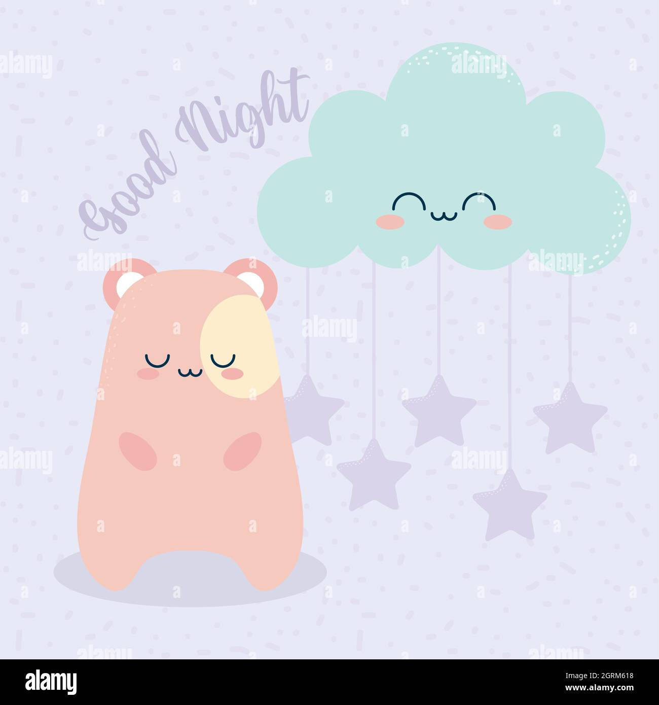 good night illustration Stock Vector Image & Art - Alamy
