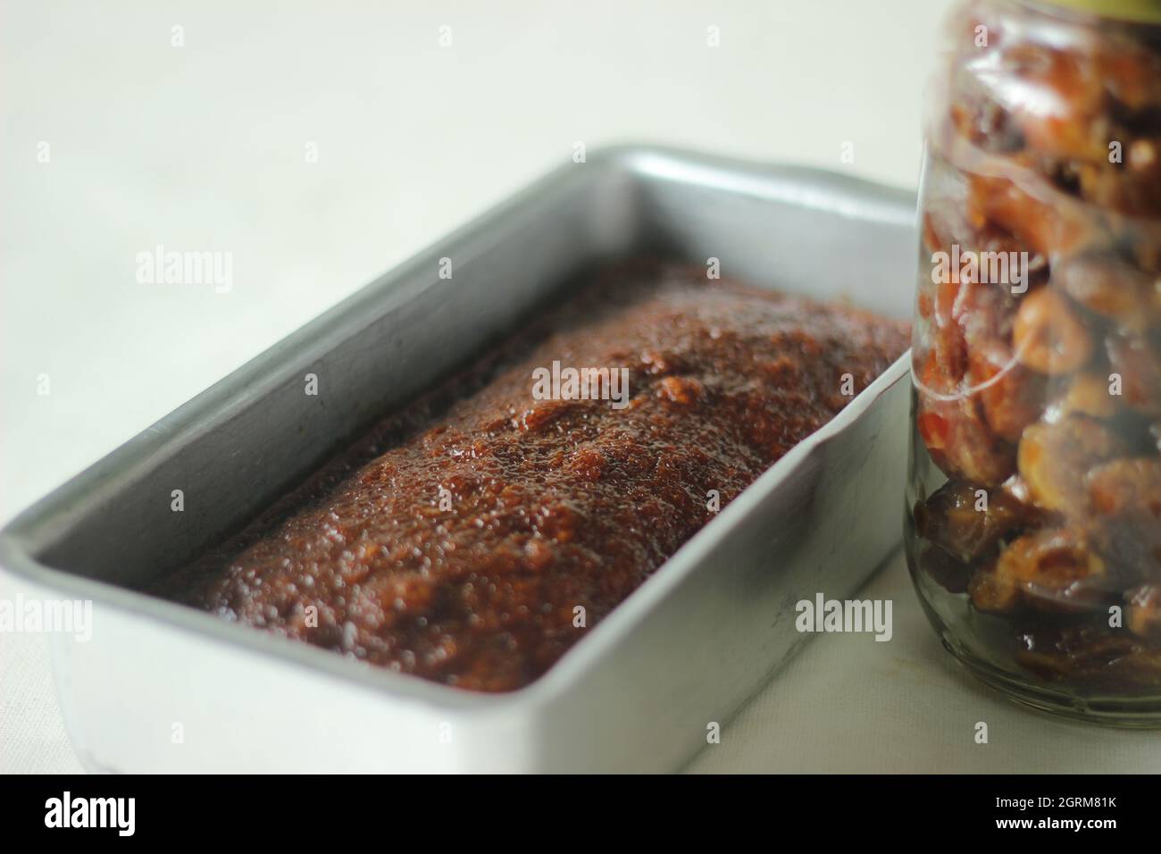 Dates cake. A simple coffee time cake with ground dates added to the ...