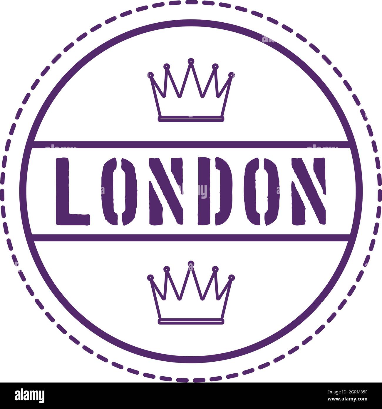 nice london stamp Stock Vector Image & Art - Alamy