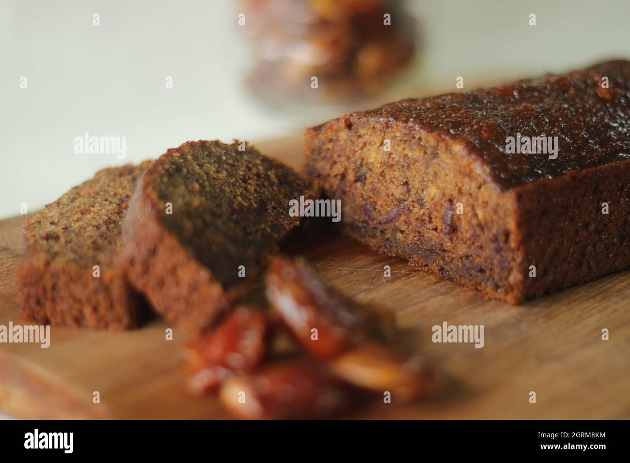 Dates cake. A simple coffee time cake with ground dates added to the ...