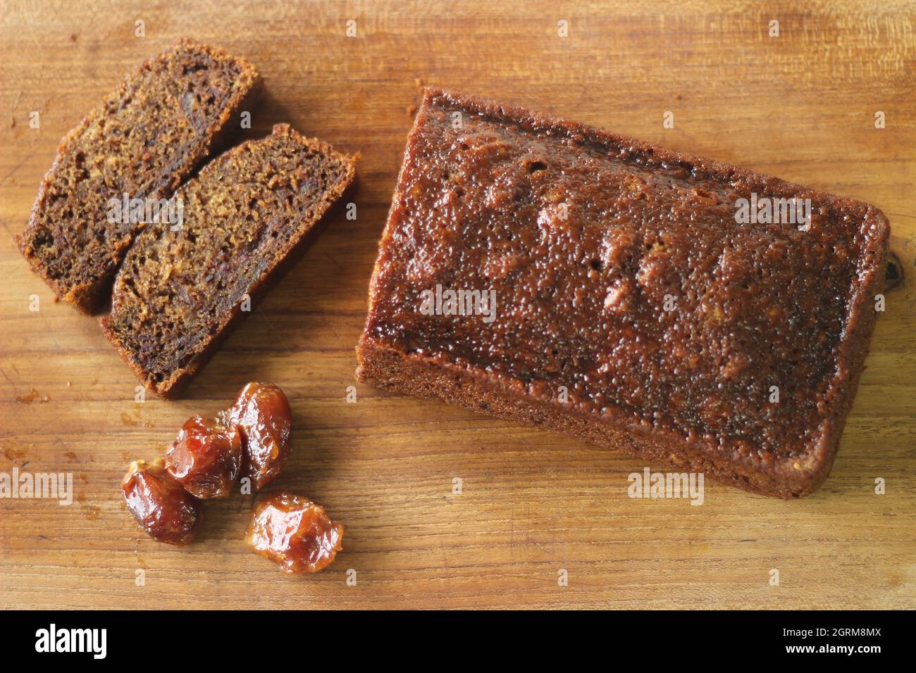 Dates cake. A simple coffee time cake with ground dates added to the ...