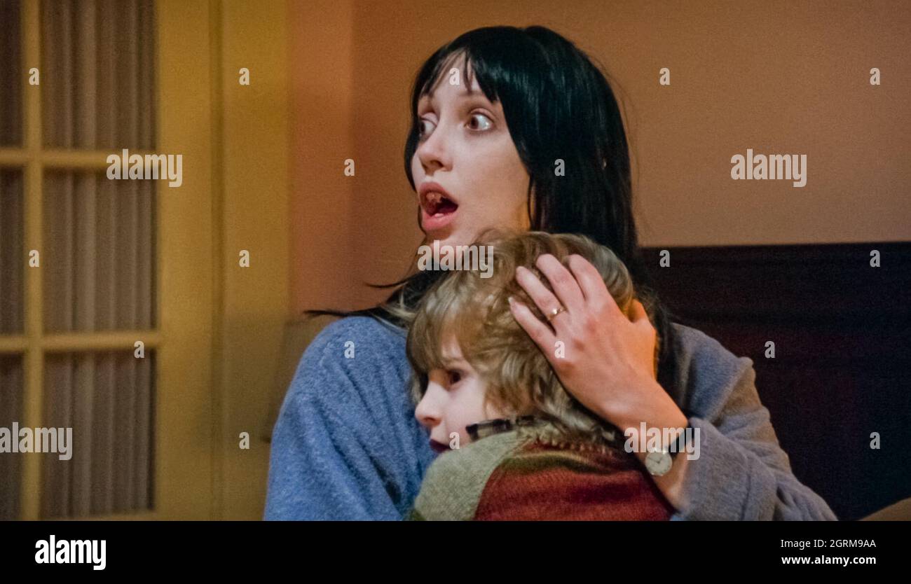 USA. Shelley Duvall and Danny Lloyd in a scene from the (C)Warner Bros ...