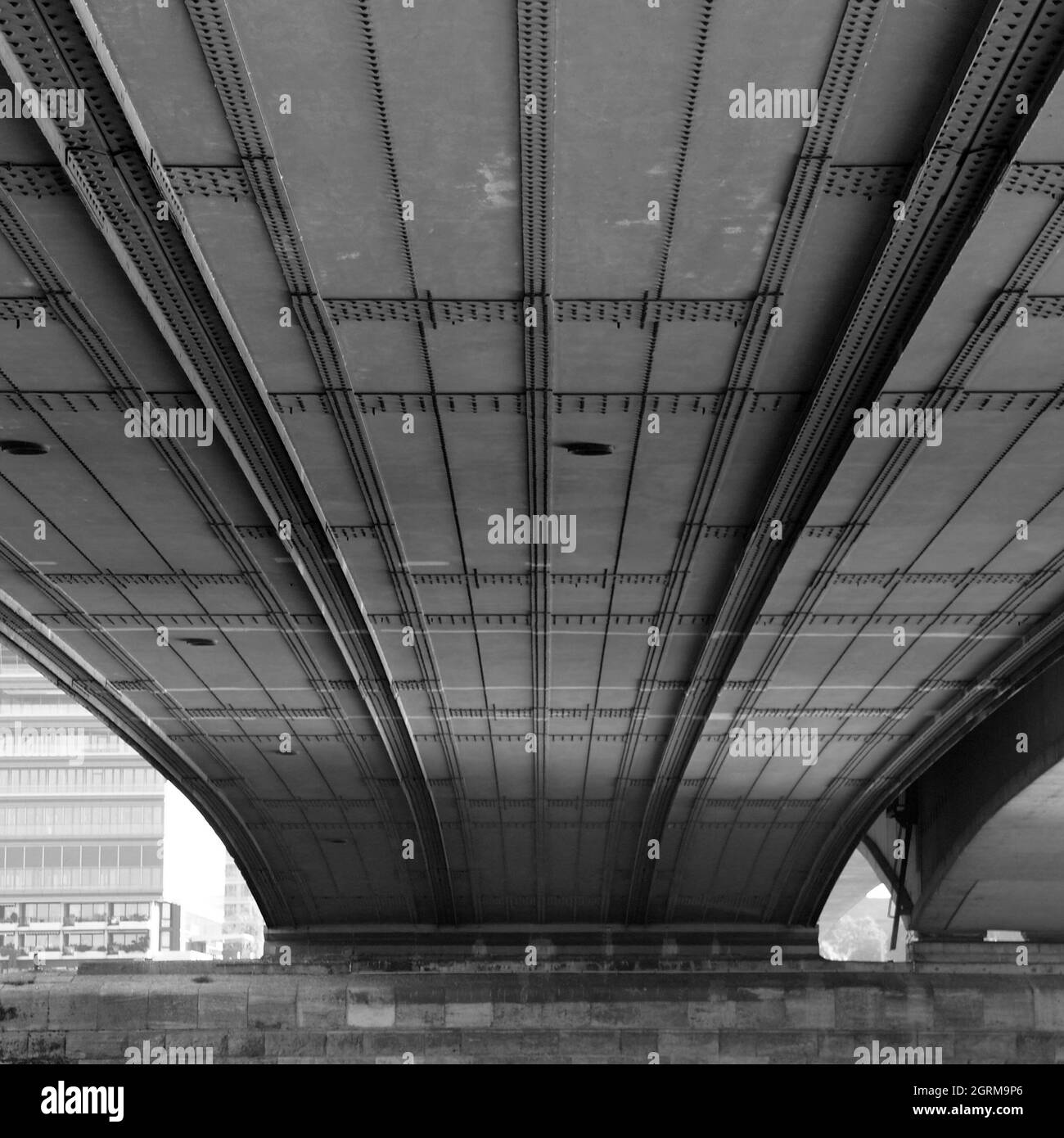 From below bridge Black and White Stock Photos & Images - Alamy