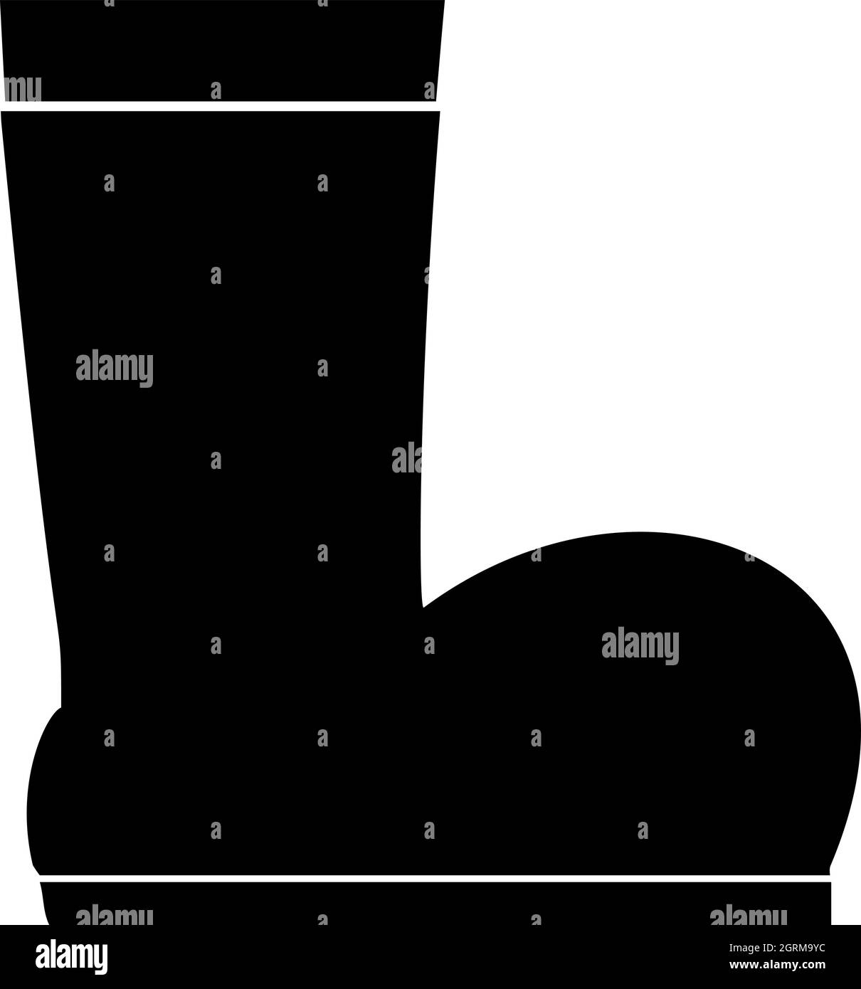 Winter boots illustration Stock Vector Images - Alamy