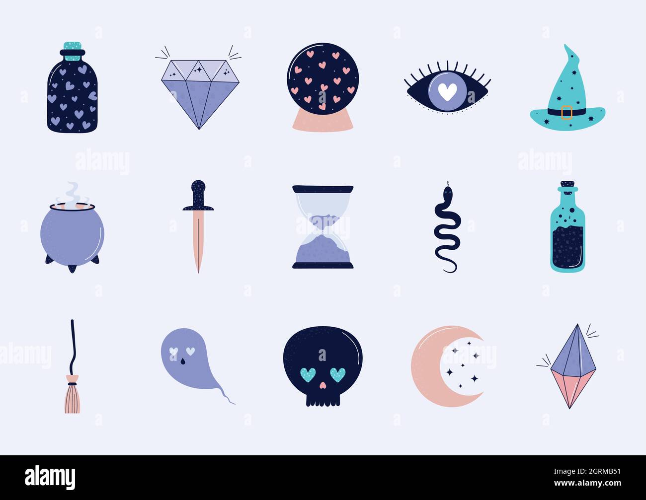 fifteen magic items Stock Vector Image & Art - Alamy