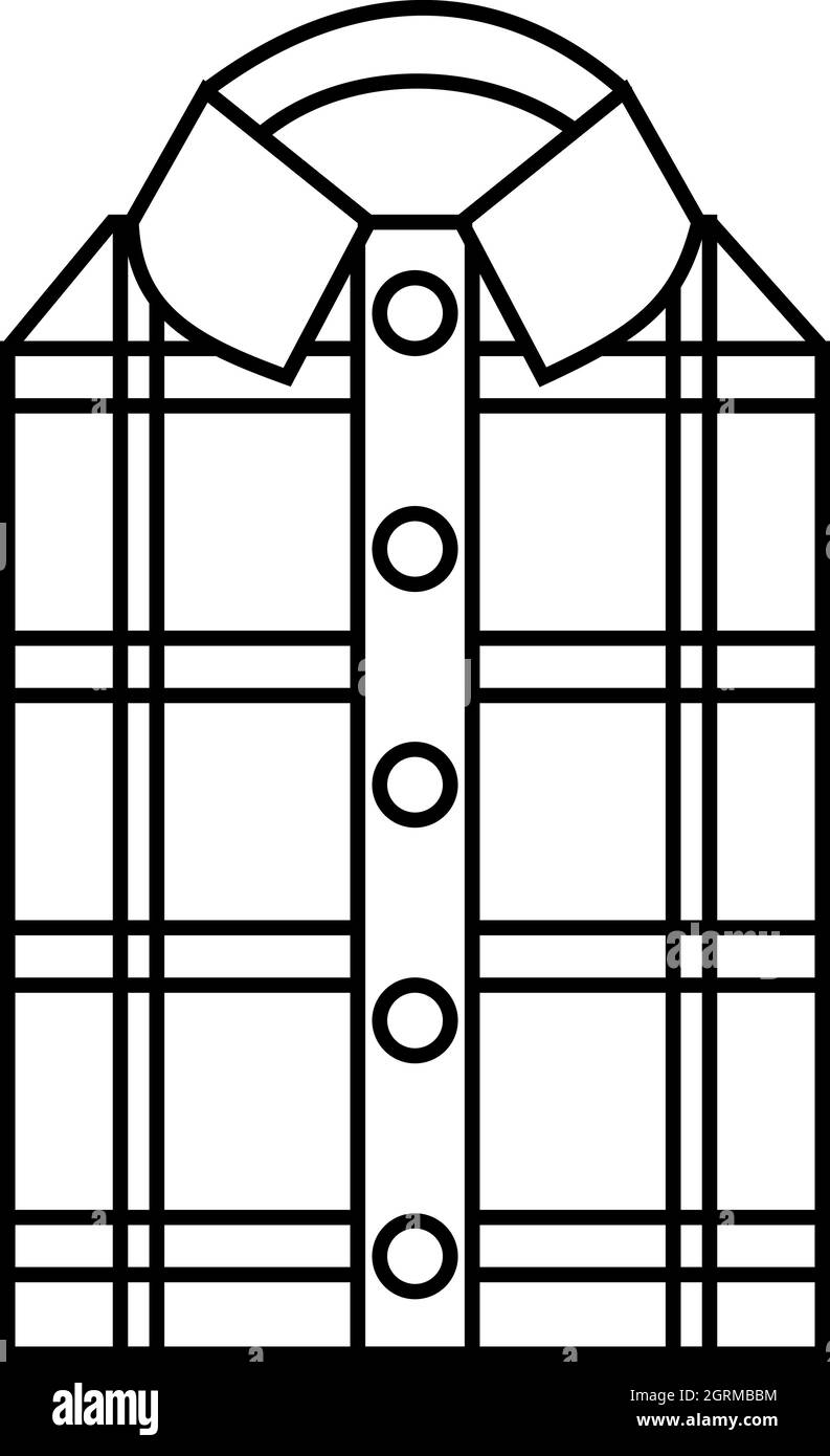 Men style suit shirt Stock Vector Images - Alamy