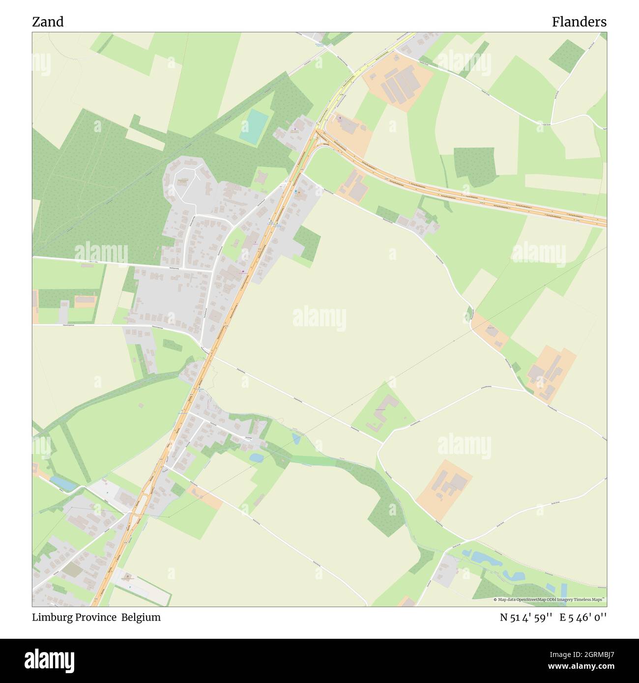 Zand, Limburg Province, Belgium, Flanders, N 51 4' 59'', E 5 46' 0 ...